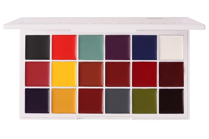 Master FX Palette, 18 Highly Pigmented Cream Colors, – Luvson Beauty