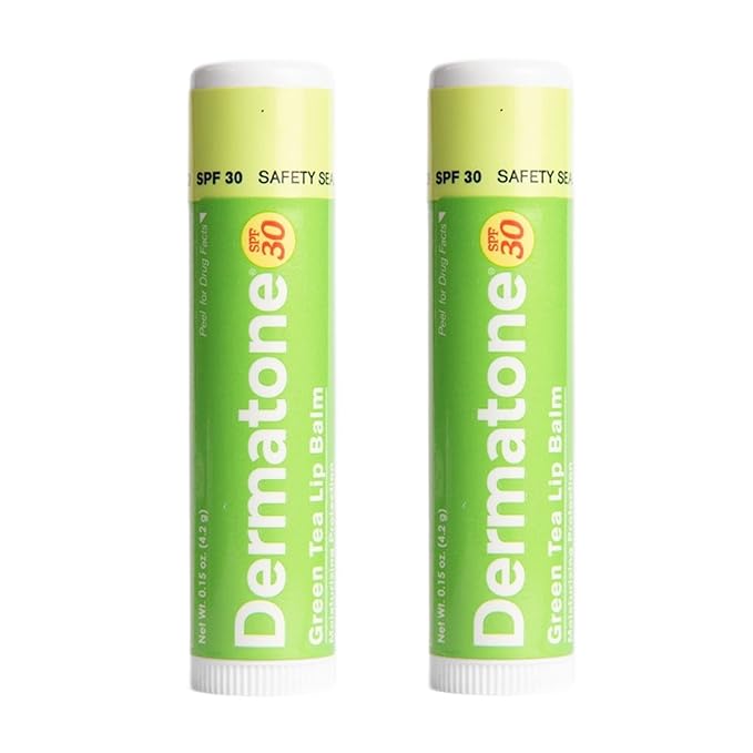 Dermatone Green Tea Lip Balm SPF – Luvson Beauty