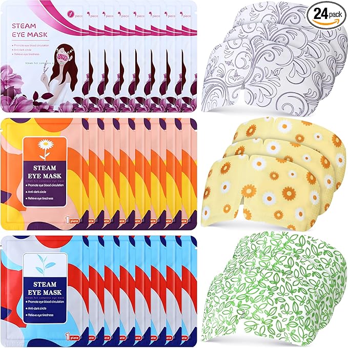24 packs steam eye mask – Luvson Beauty